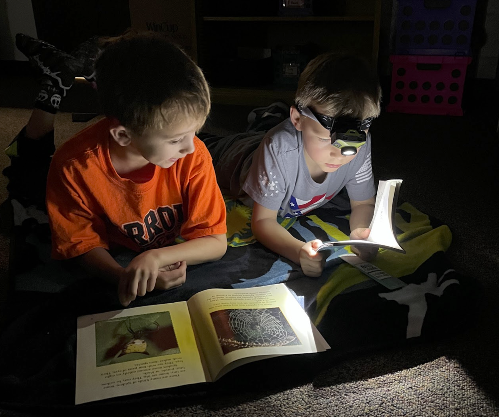 1st Grade Flashlight Party | Fairview Elementary